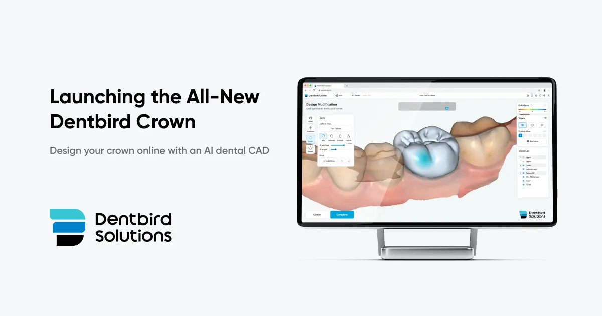 Dentbird: Dental CAD for Digital Dentistry on the Web